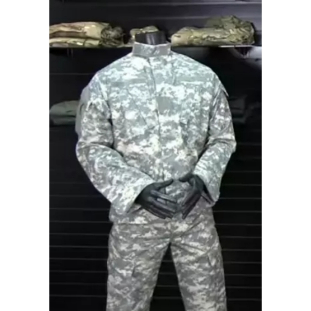 Us Army Military Acu Digital Combat Uniform Shirt - Gem